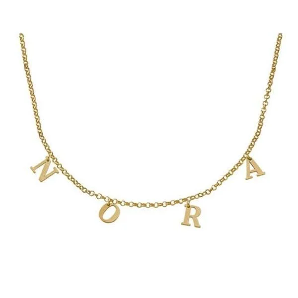 Alphabet Necklace | The Custom Seen - Name Necklace Shop
