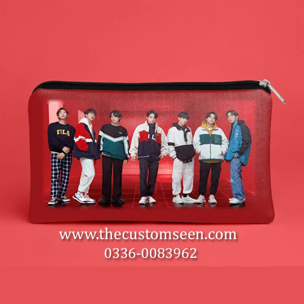 BTS Zipper Pouches | The Custom Seen BTS Army Pouches