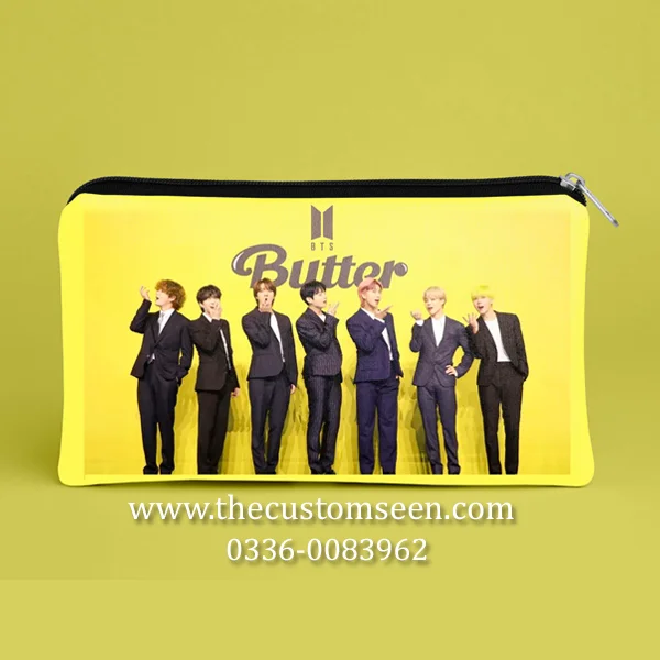 BTS Zipper Pouches | The Custom Seen BTS Army Pouches